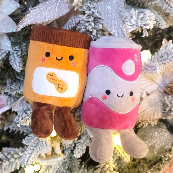 Hallmark | Toys | Hallmark Plush Soda And Peanut Butter Magnetic Plush ...